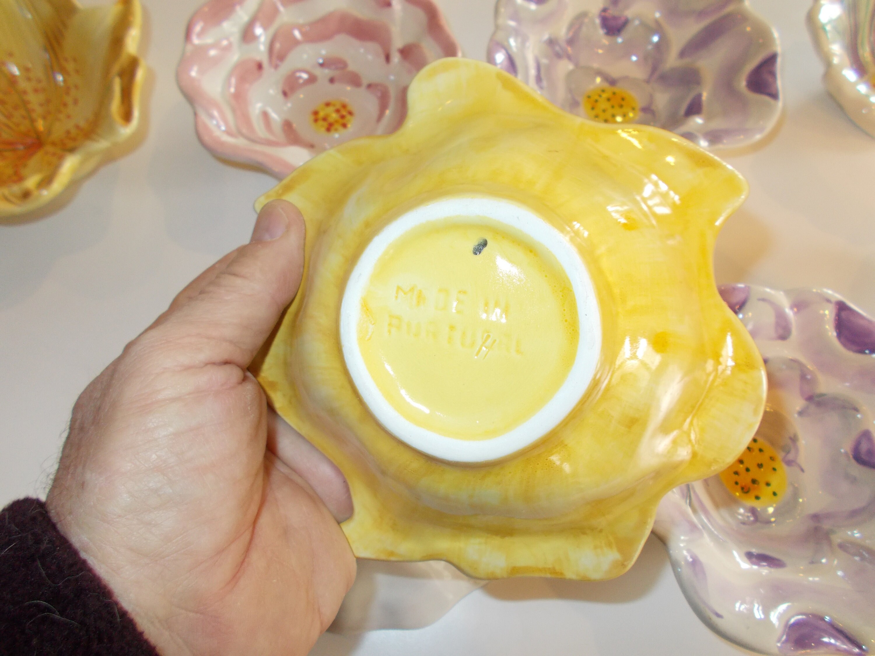 Colorful Portugal Fleurtation China Bowls by Charles Keath (12 Bowls ...