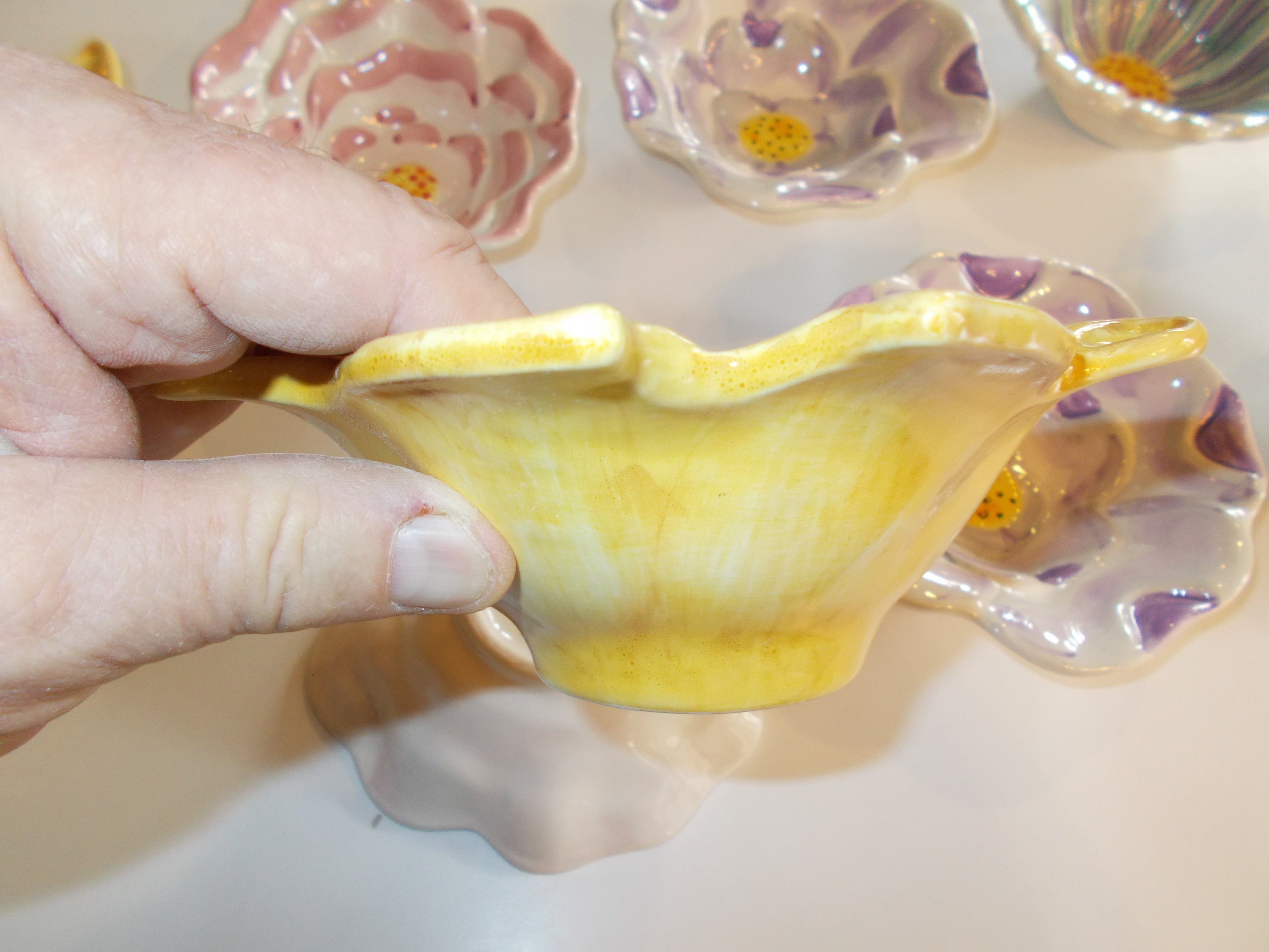 Colorful Portugal Fleurtation China Bowls by Charles Keath (12 Bowls ...