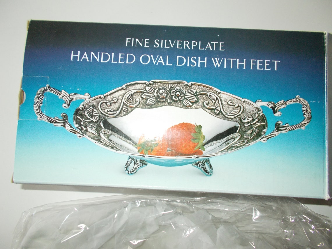 Godinger Silver Art Bowl Dish and Tray - Etsy