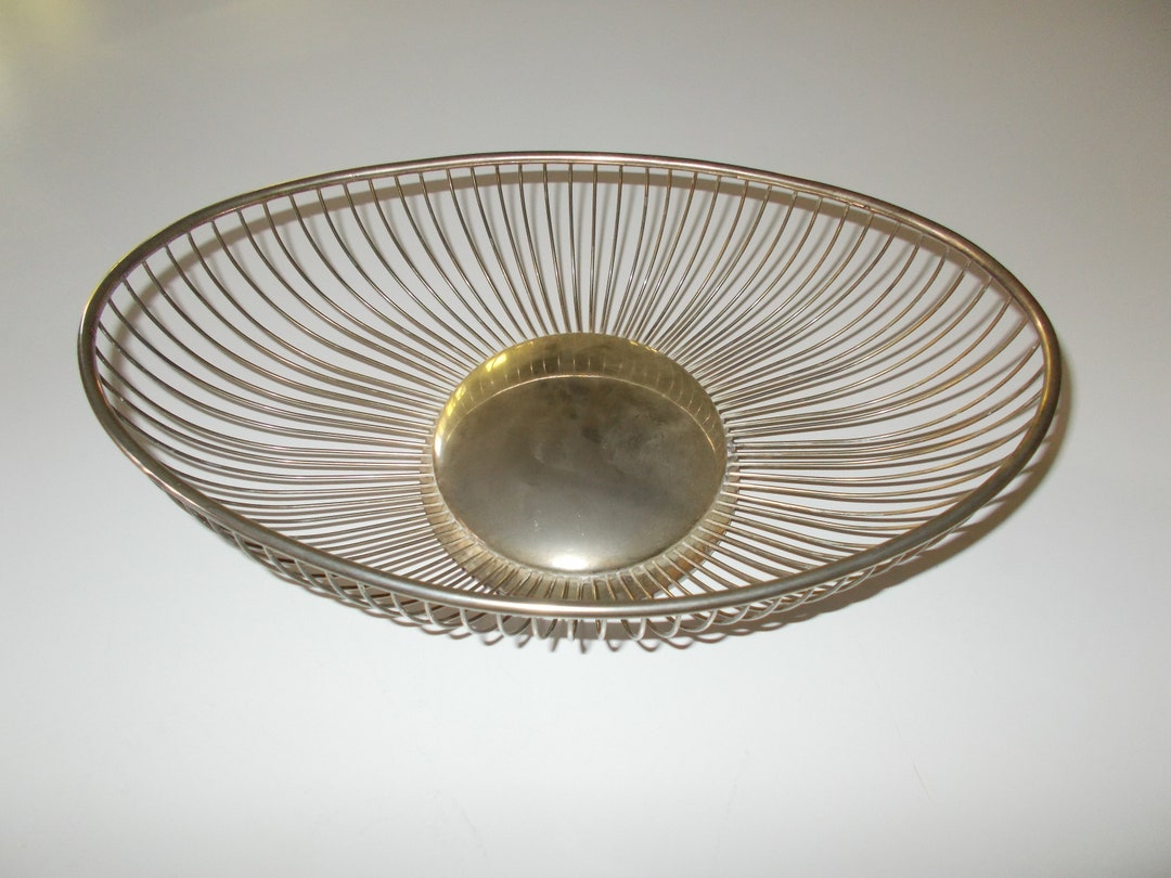 Silverplate Italian Design Table Serving Basket - Etsy