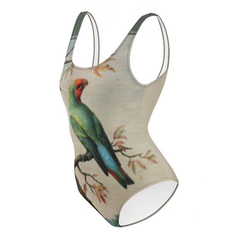 One-piece Swimsuit - Exotic Parrot - Etsy