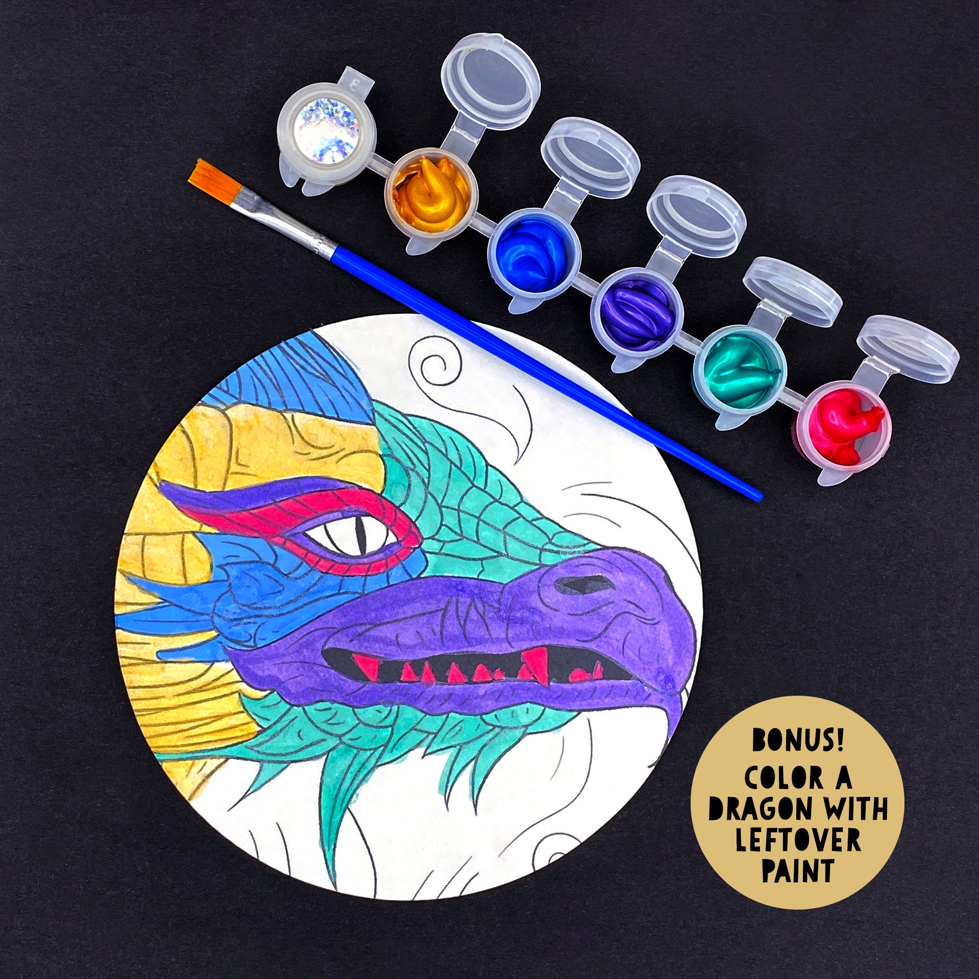 DIY Dragon Eye Craft Kit Sculpt With Easy to Use Crayola Model Magic ...