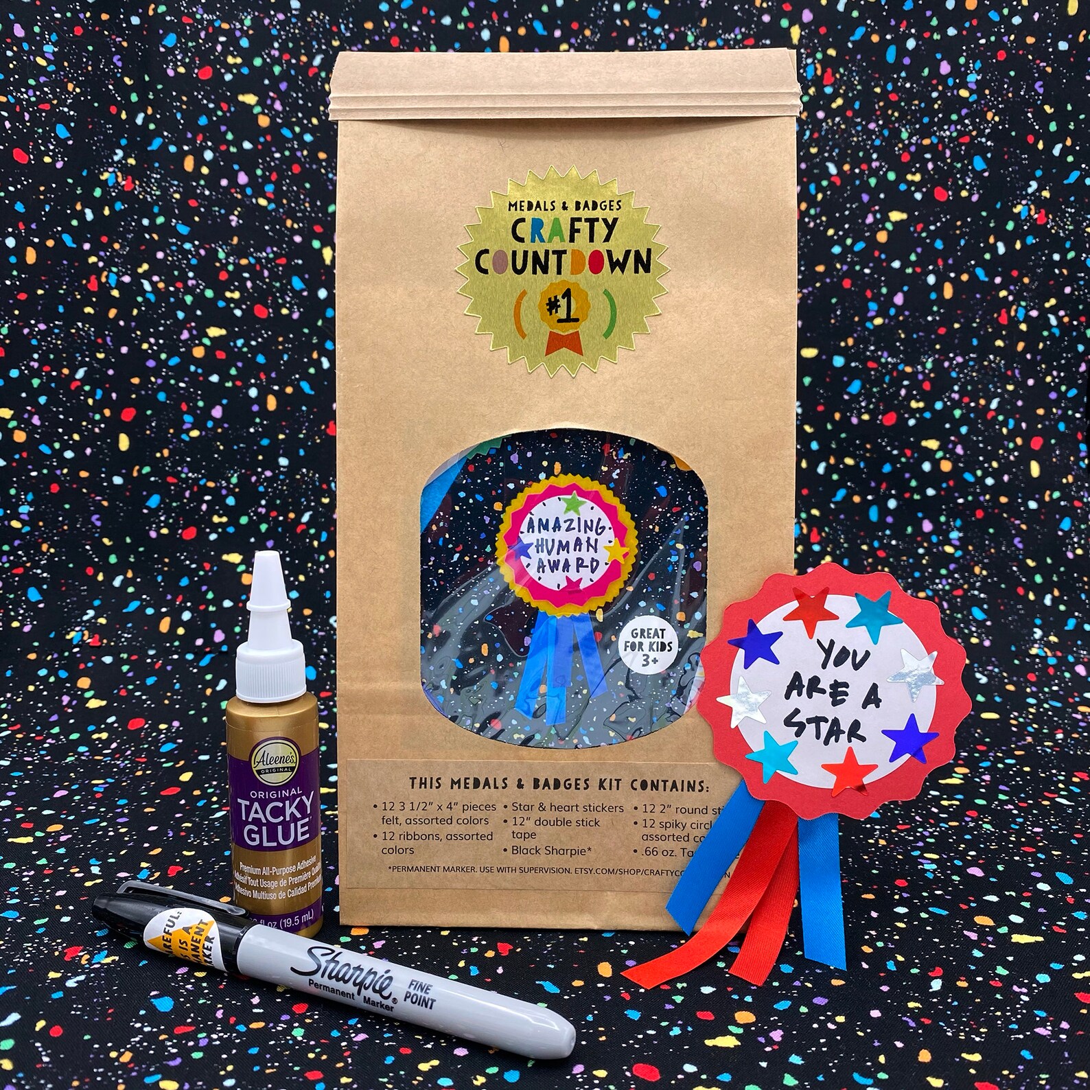 DIY Medals & Badges Kit | Make Someone's Day Great! | Gratitude ...