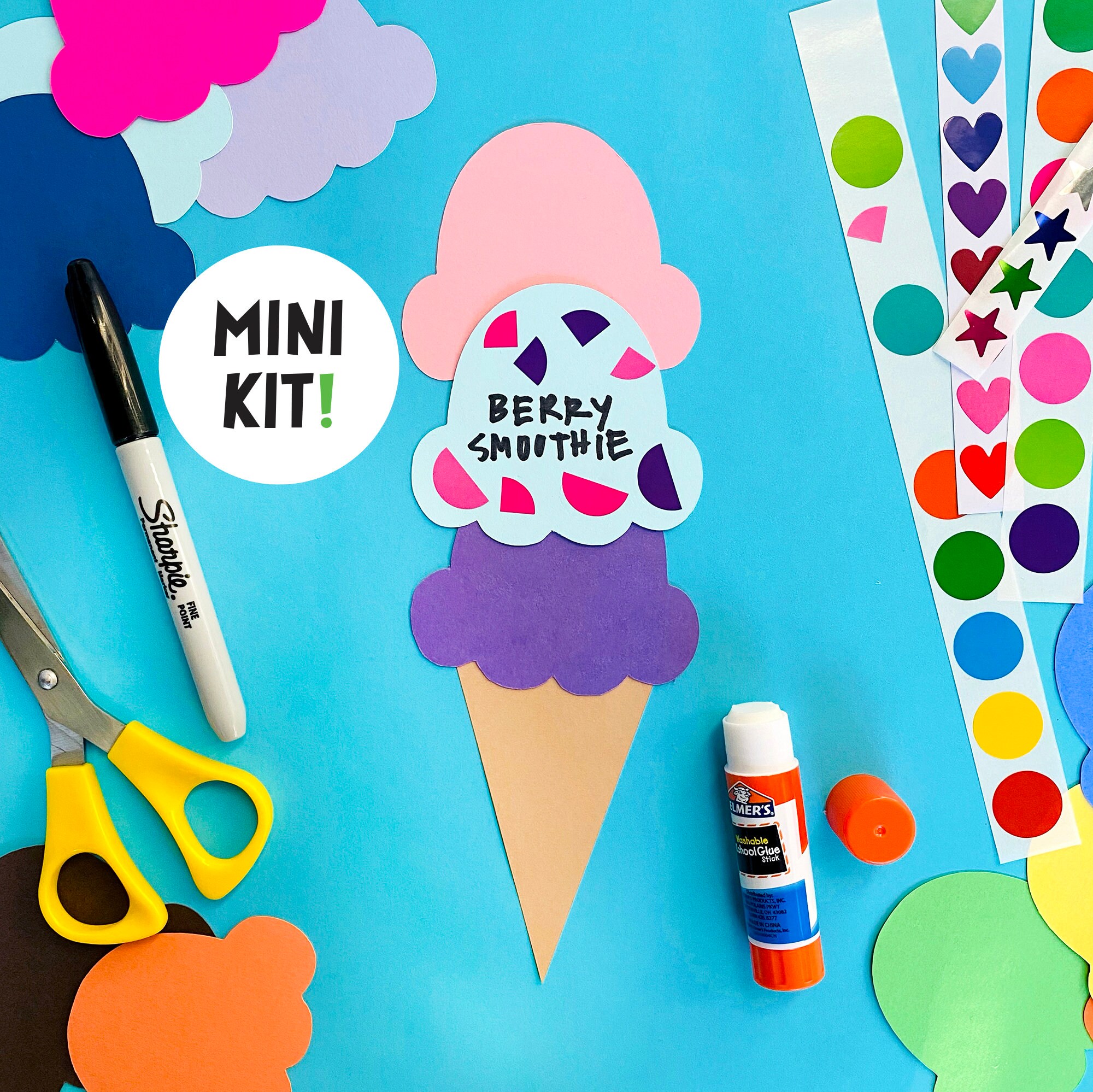 ice cream party favor summer craft kids plaster painting kit paint your ...