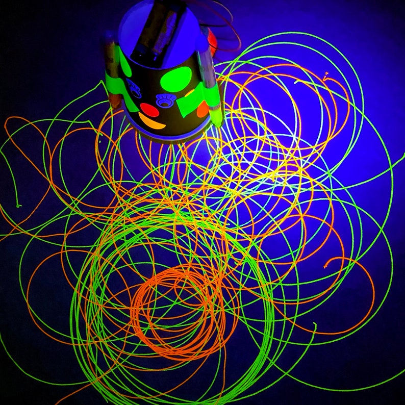 STEM Glowing Draw Bot Kit Create a Motorized Contraption - Etsy