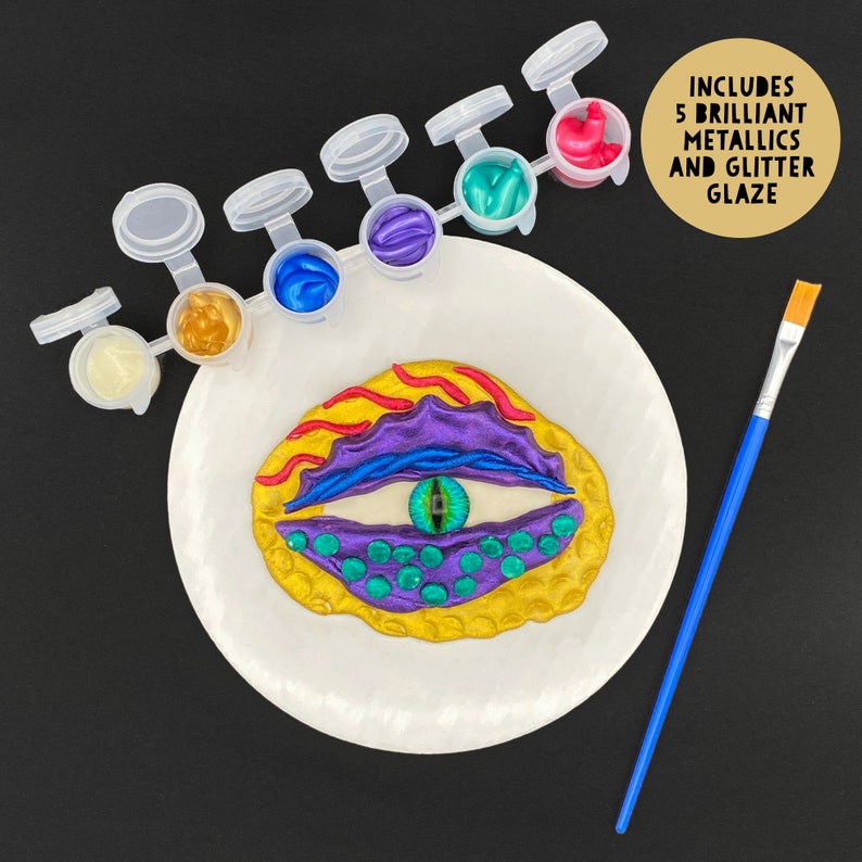 DIY Dragon Eye Craft Kit Sculpt With Easy to Use Crayola Model Magic ...