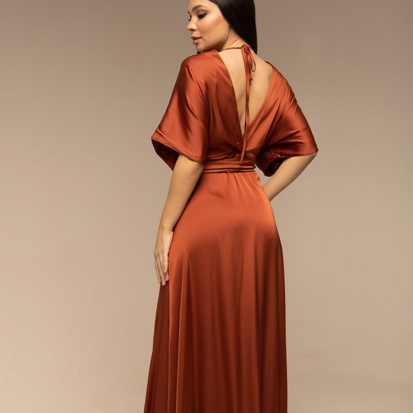 Terracotta Dress - Etsy