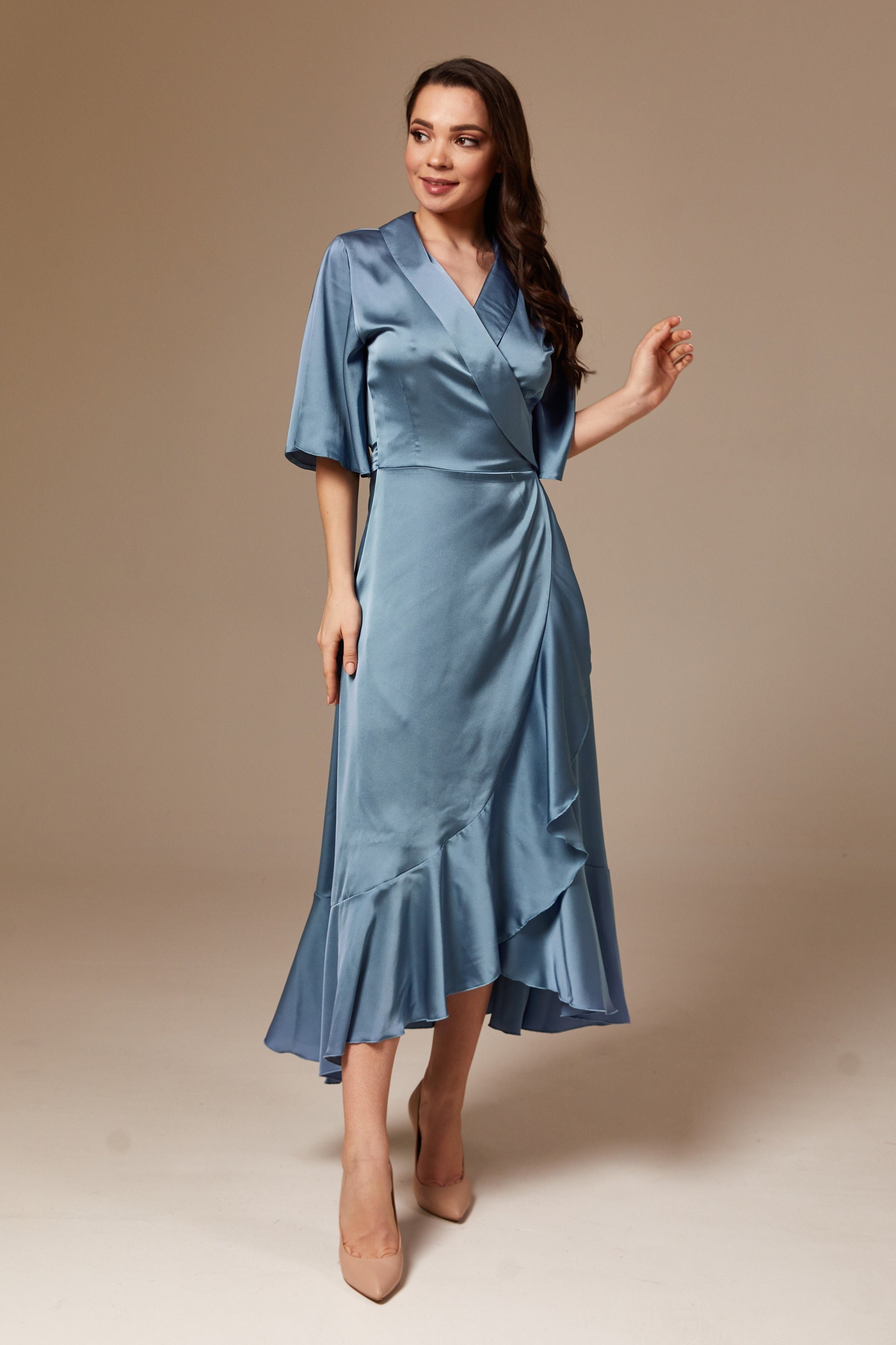 Cerulean Blue Dress