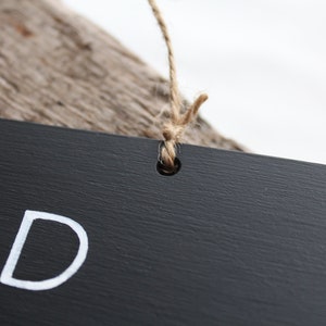 Open Closed Sign, Black-white Open Closed Handwritten Sign, Hanging ...