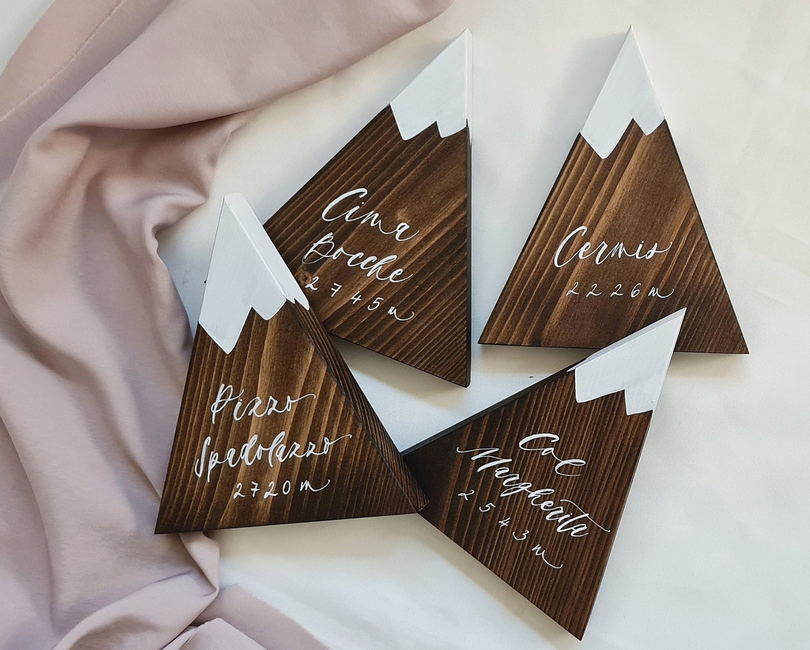 Wooden Table Names, Wedding Table Name, Rustic Wedding, Table Signs ...