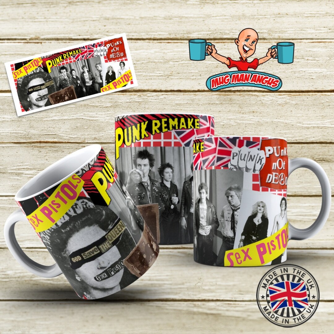Sex Pistols Mug 110z Punk - Etsy UK