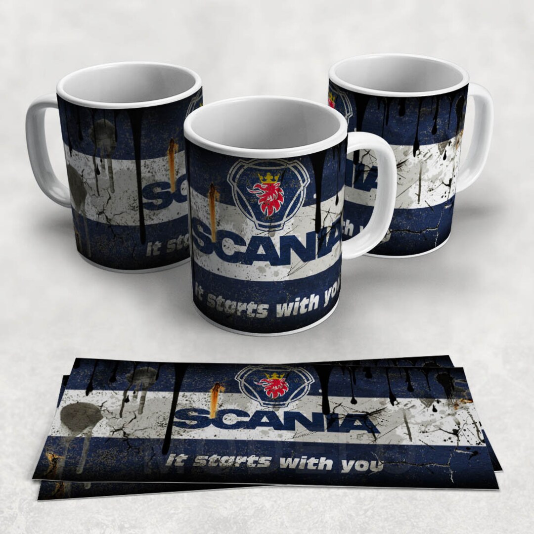 Scania Mug , Lorry Mug - Etsy