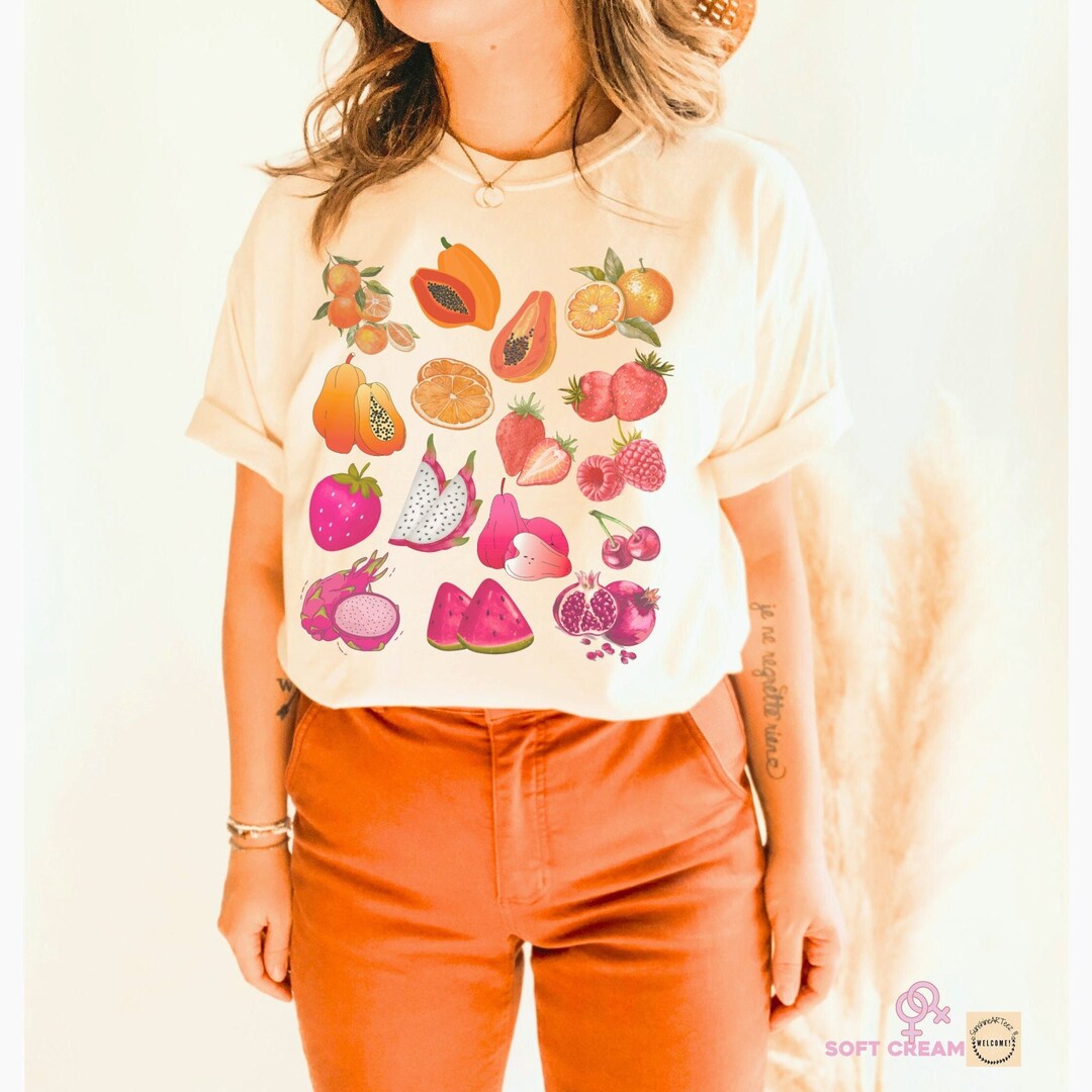 Subtle Lesbian Fruits Lesbian Clothes Femme Butch Shirt Lesbian Couple
