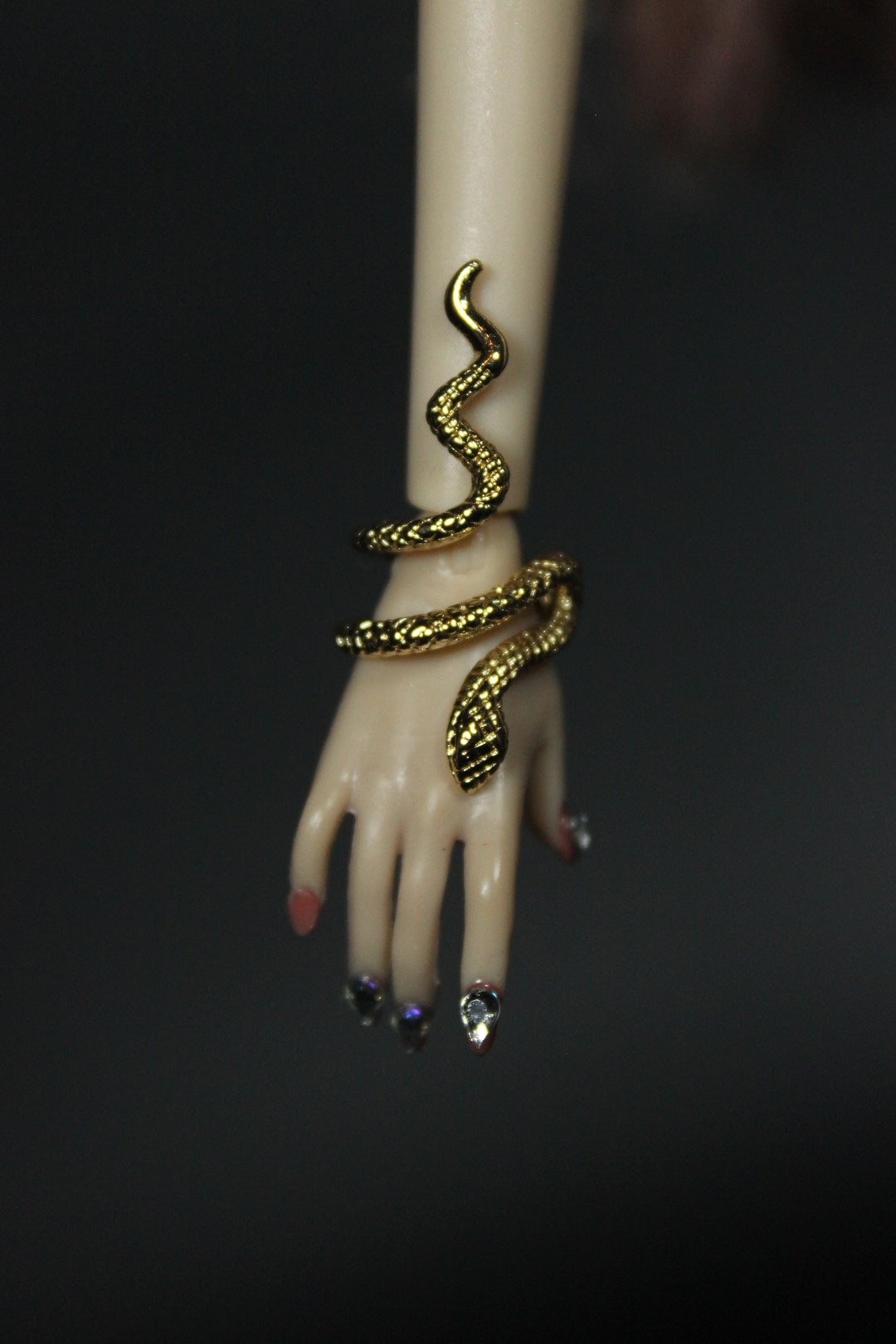 Doll Bracelets for Integrity Toys and 1/6 Doll Size- Gold Snake by ...