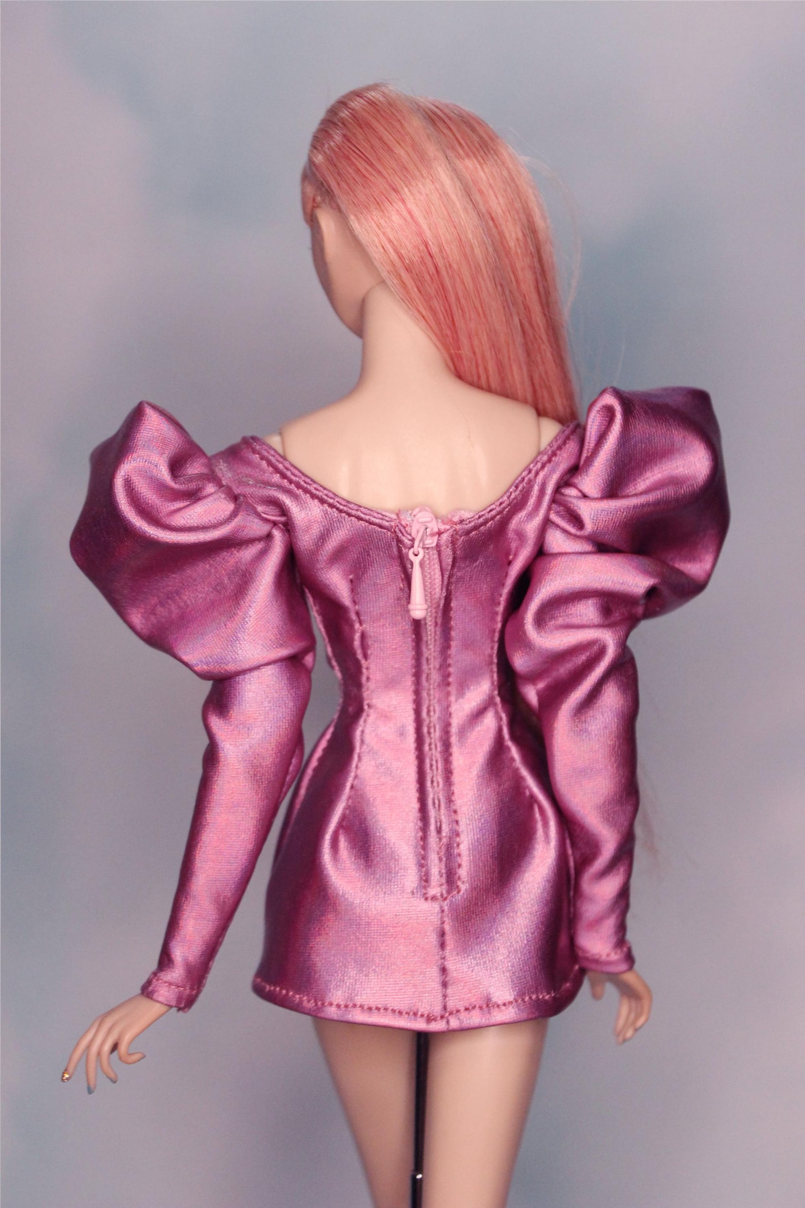 Integrity Toys OUTFIT- Pink Hologram Mini Dress by Little Janchor - Etsy