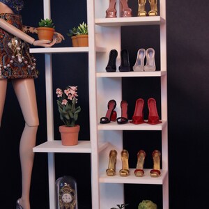 1:6 Bookcase/ Book Shelf/ Shelf for Dolls ( 2 Colors) by Little Janchor ...