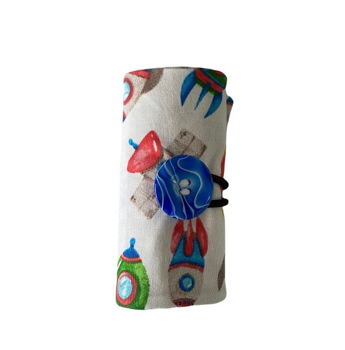 Rocket Ship Crayon Roll Outer Space Crayon Roll Crayon Roll - Etsy