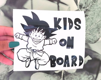Baby Goku Decal - Etsy