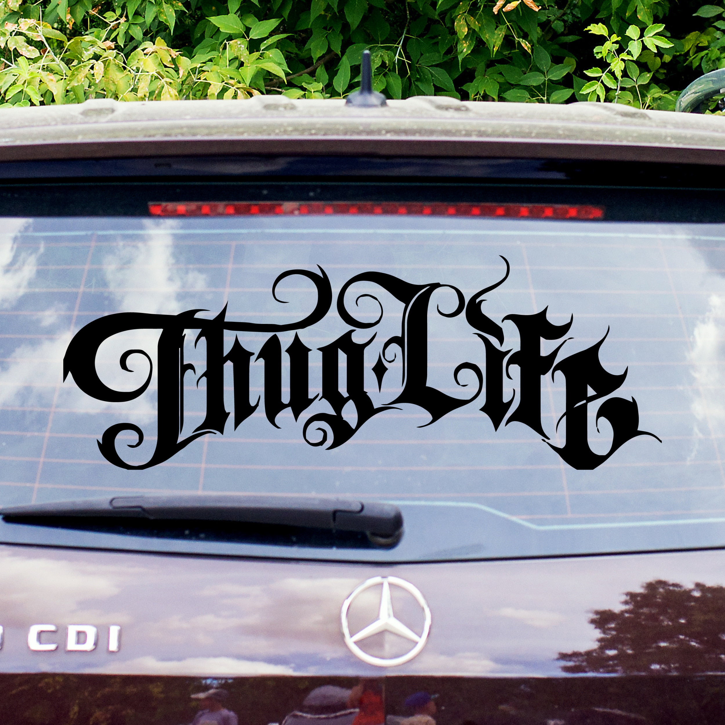 Thug Life Sticker Decal Thug Life Decal Car Sticker Car - Etsy
