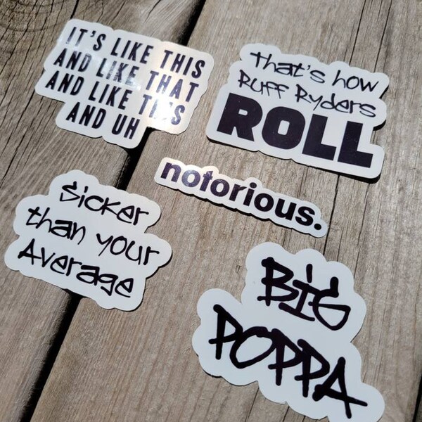 Stickers of Rappers - Etsy