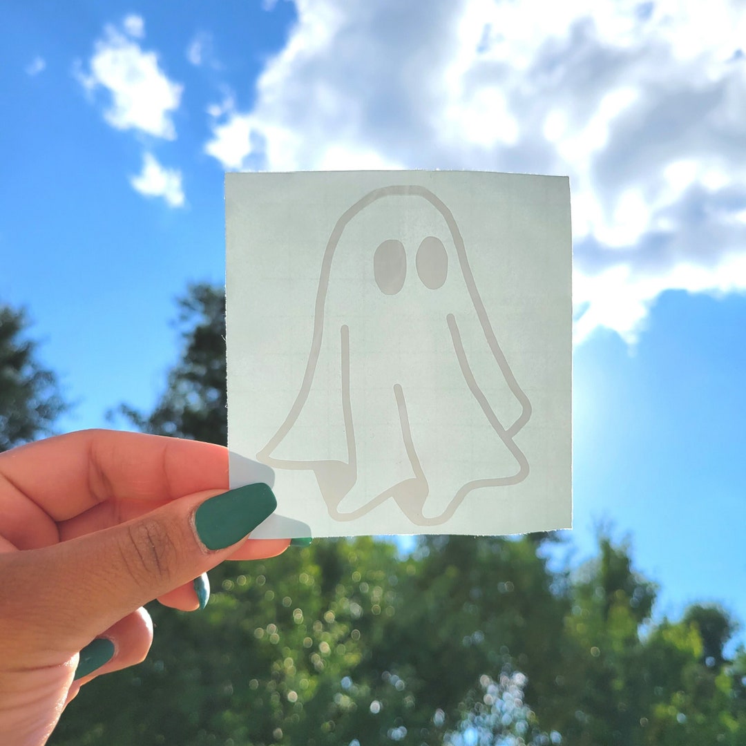 Cute Ghost Decal | Cute Ghost Sticker | Cute Ghost Wall Decal | Cute ...
