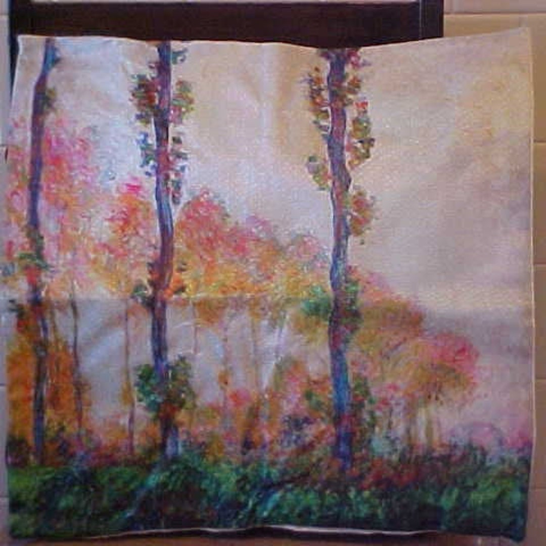 60# Stunning FOREST TREE Abstract Design Pillow Case Cover Throw Pillow ...