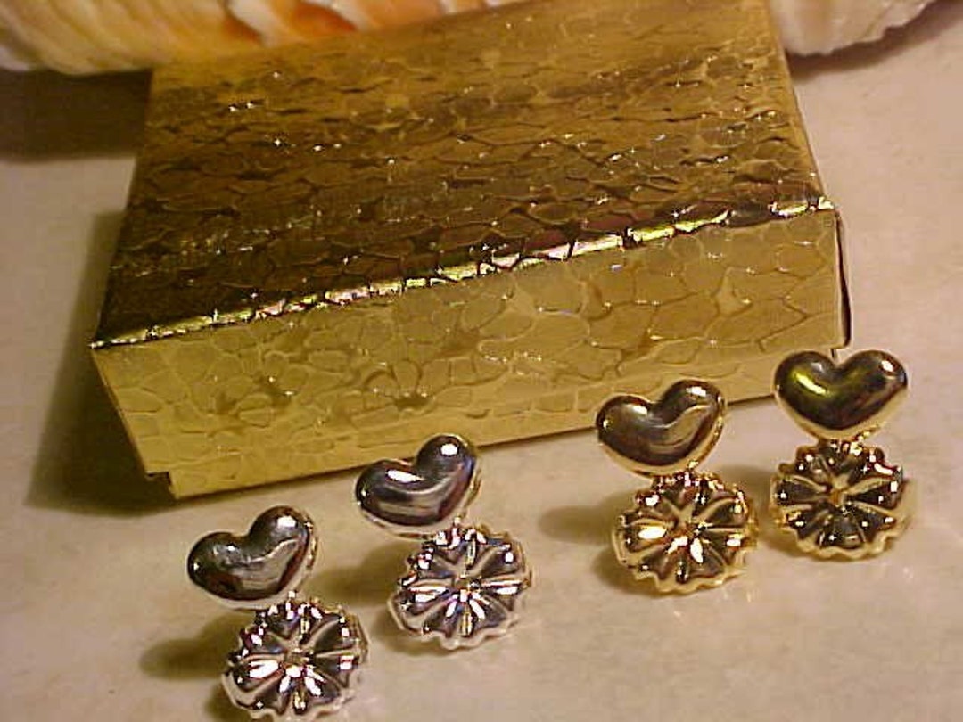 A Unique1 Pair Gold and 1 Pair Silver MAGIC BAX BACKS Support & Lift ...