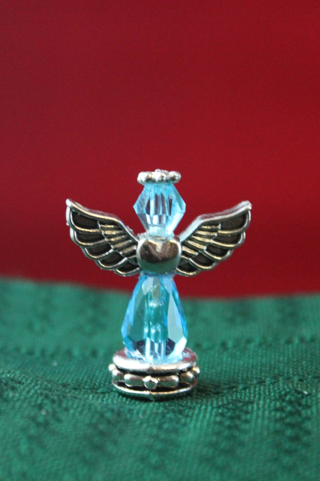 1:6 Light Blue Christmas Angel - Etsy