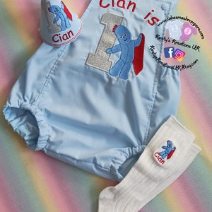 Personalised Iggle Piggle Inspired Baby/infant/toddler/childrens Sock ...