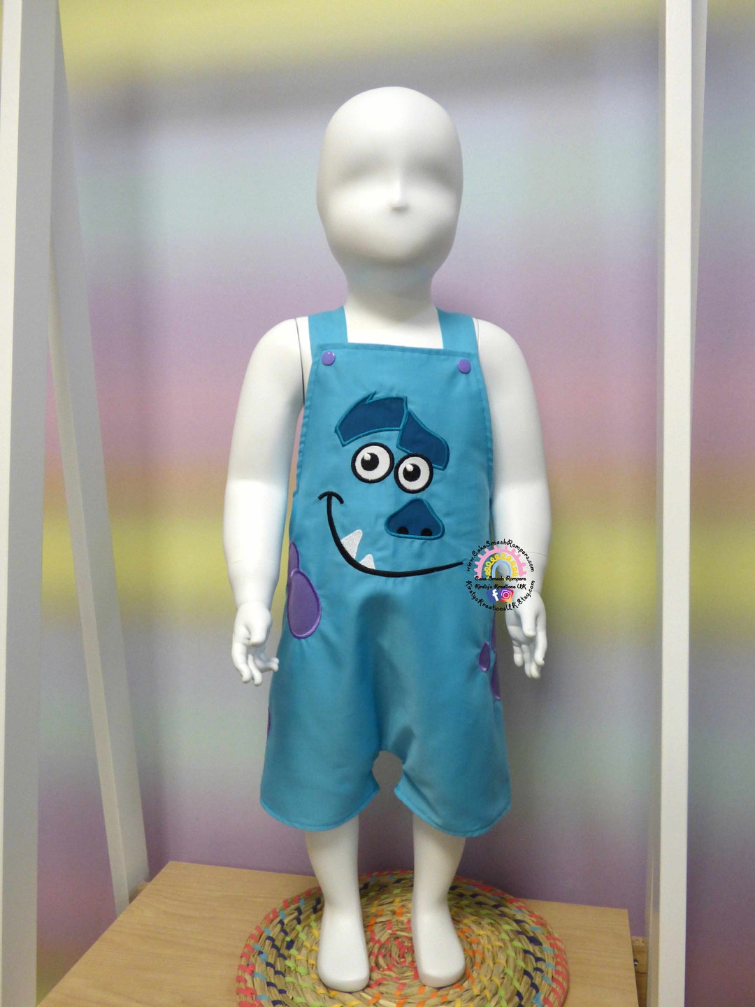 Sully Monsters Inc Inspired Outfit Children's Outfit - Mike Sully Boo ...