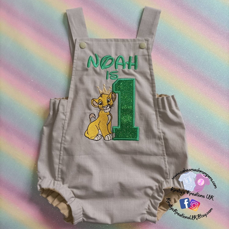 Simba Outfit Birthday for Boys - Etsy