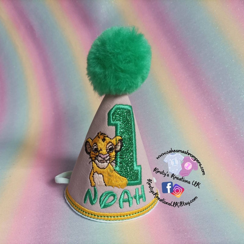 Lion King Birthday Hats - Etsy