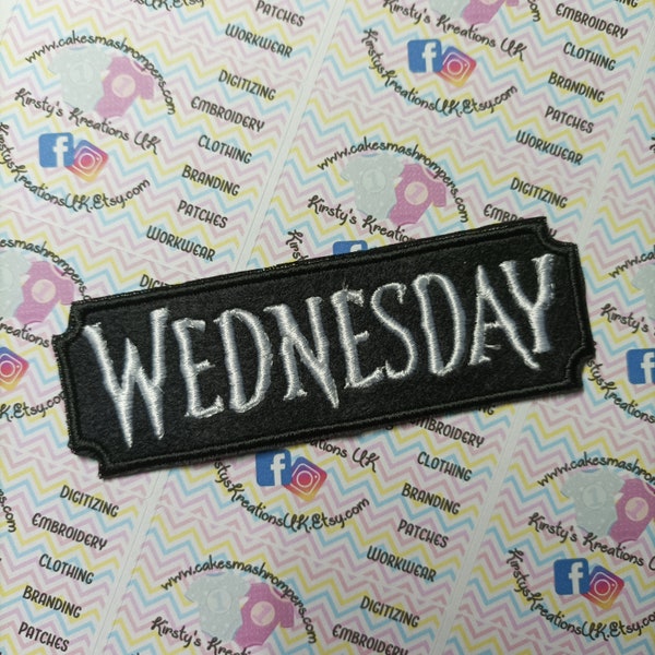 Wednesday Addams Badge - Etsy