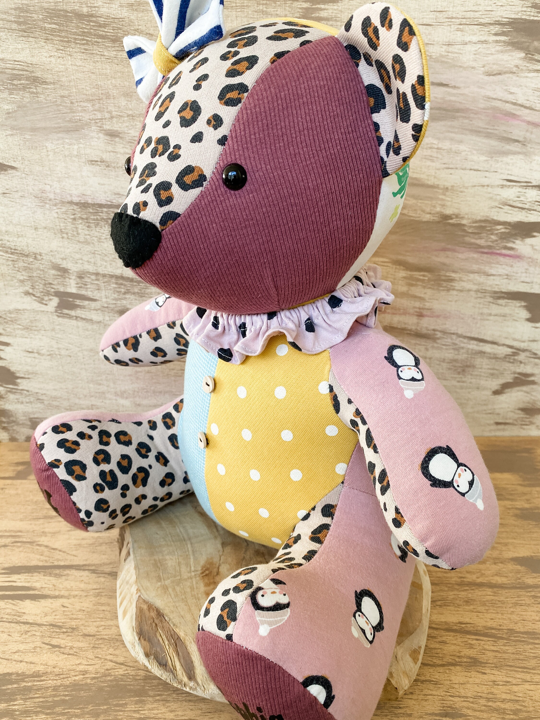 Melody Memory Bear Keepsake Bear Memory Bear Souvenir Old Baby Clothes Mourning Bear Custom Made ...