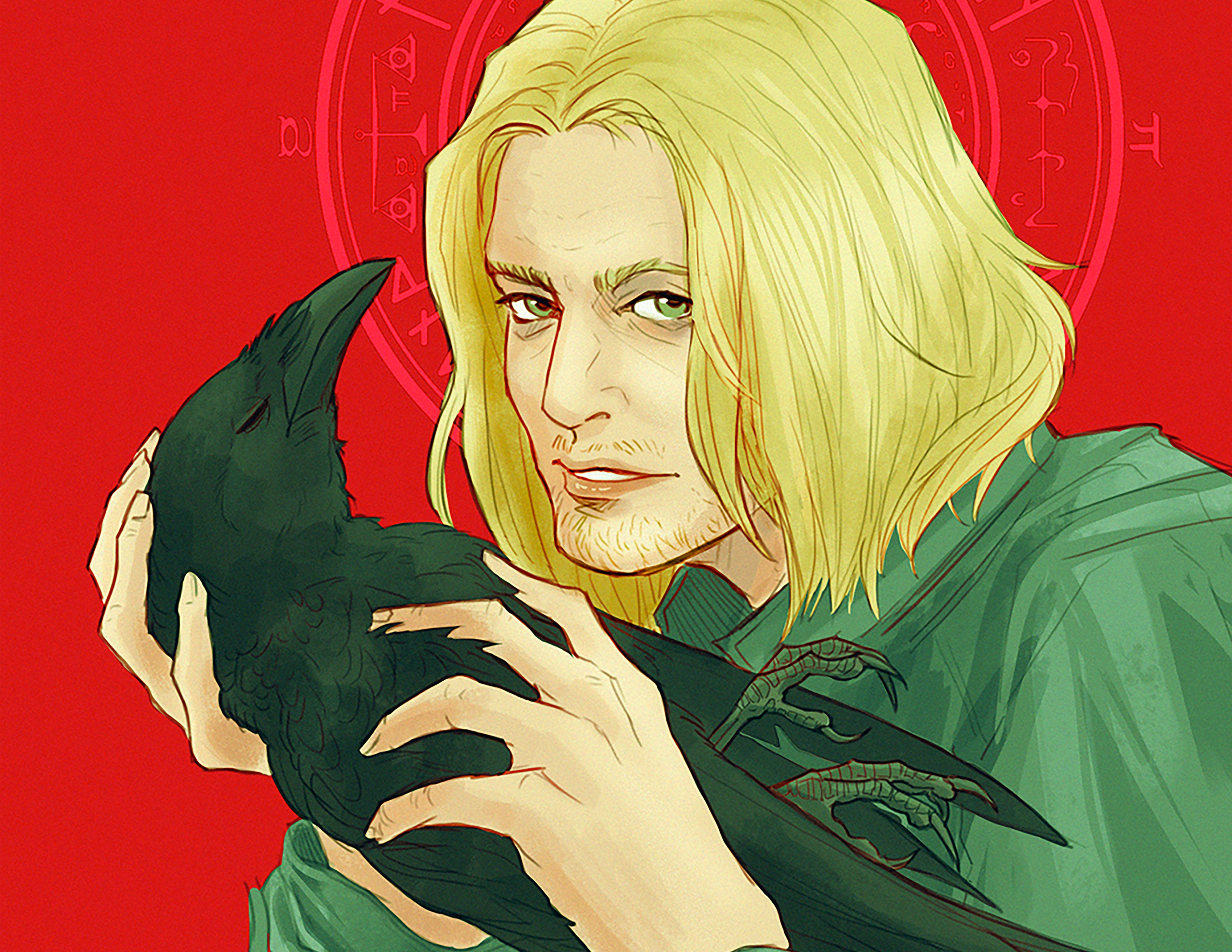 Silent Hill 4: Walter With Raven Art Print - Etsy