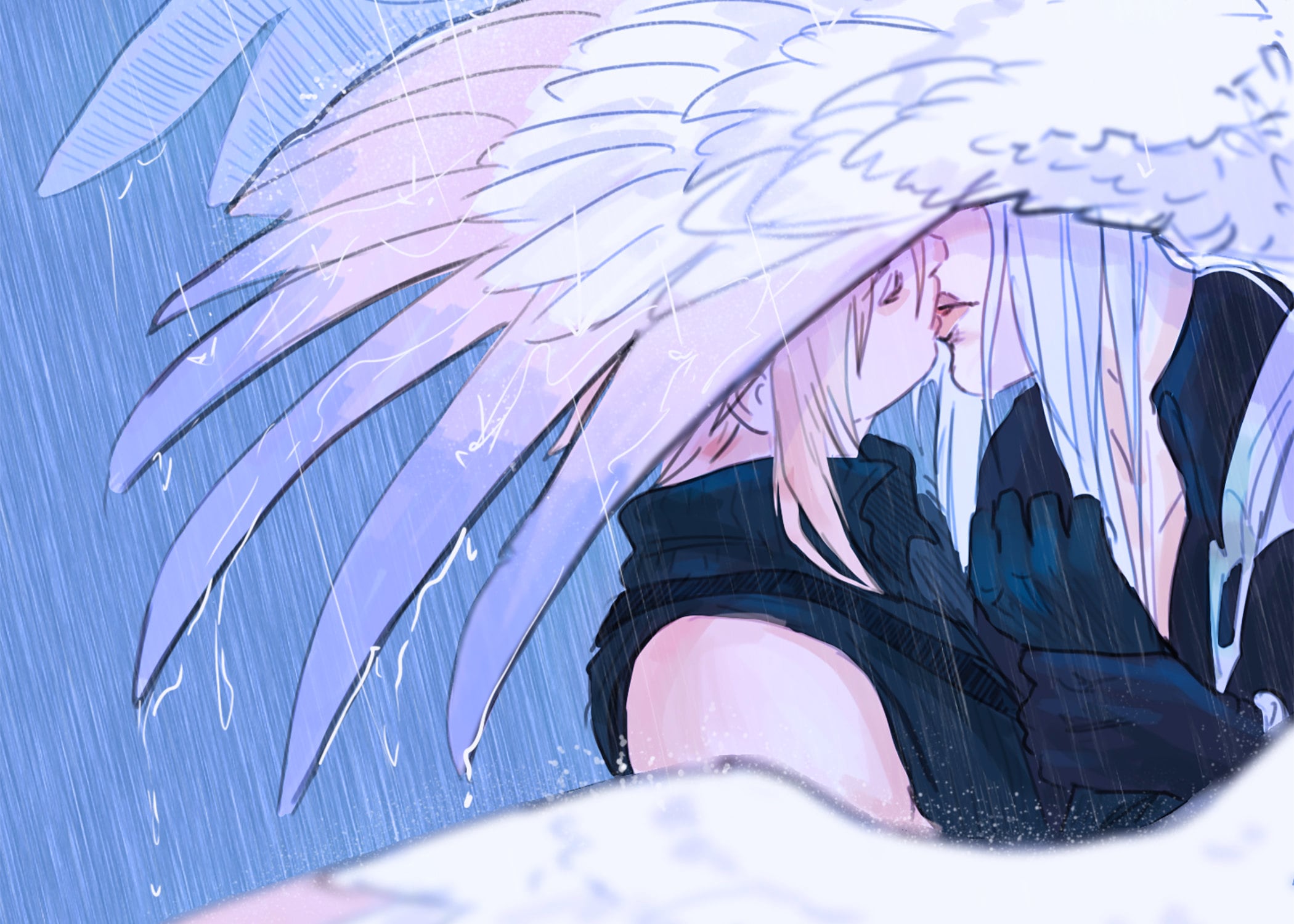 Cloud X Sephiroth