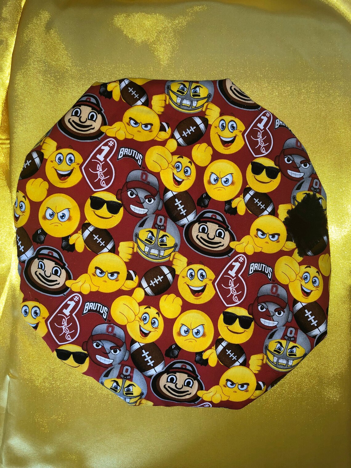 Ohio College Emoji Hair Bonnet - Etsy UK