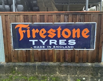 Firestone Sign - Etsy