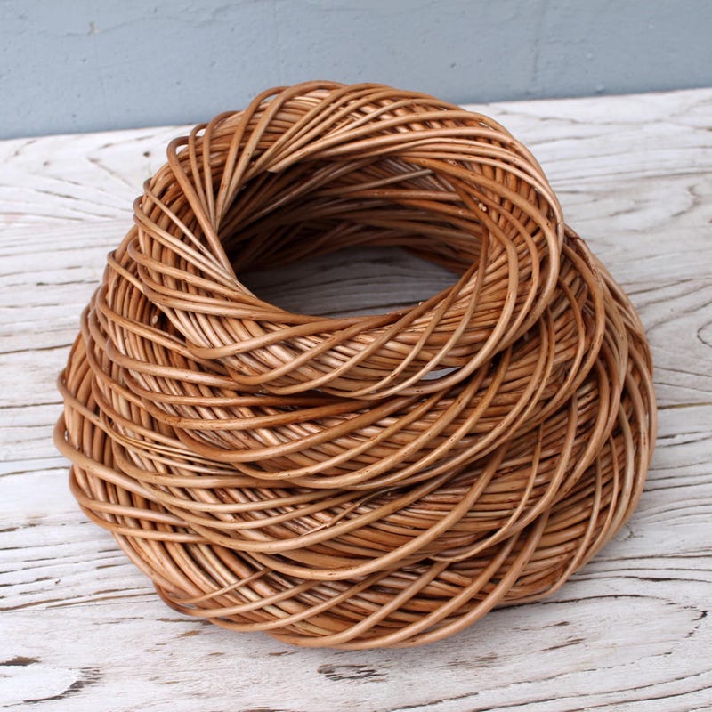 Wicker Wreath - Etsy