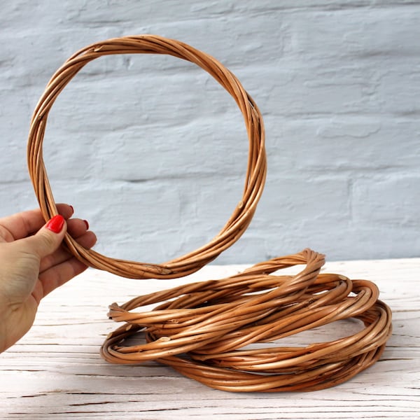 Wicker Wreath - Etsy