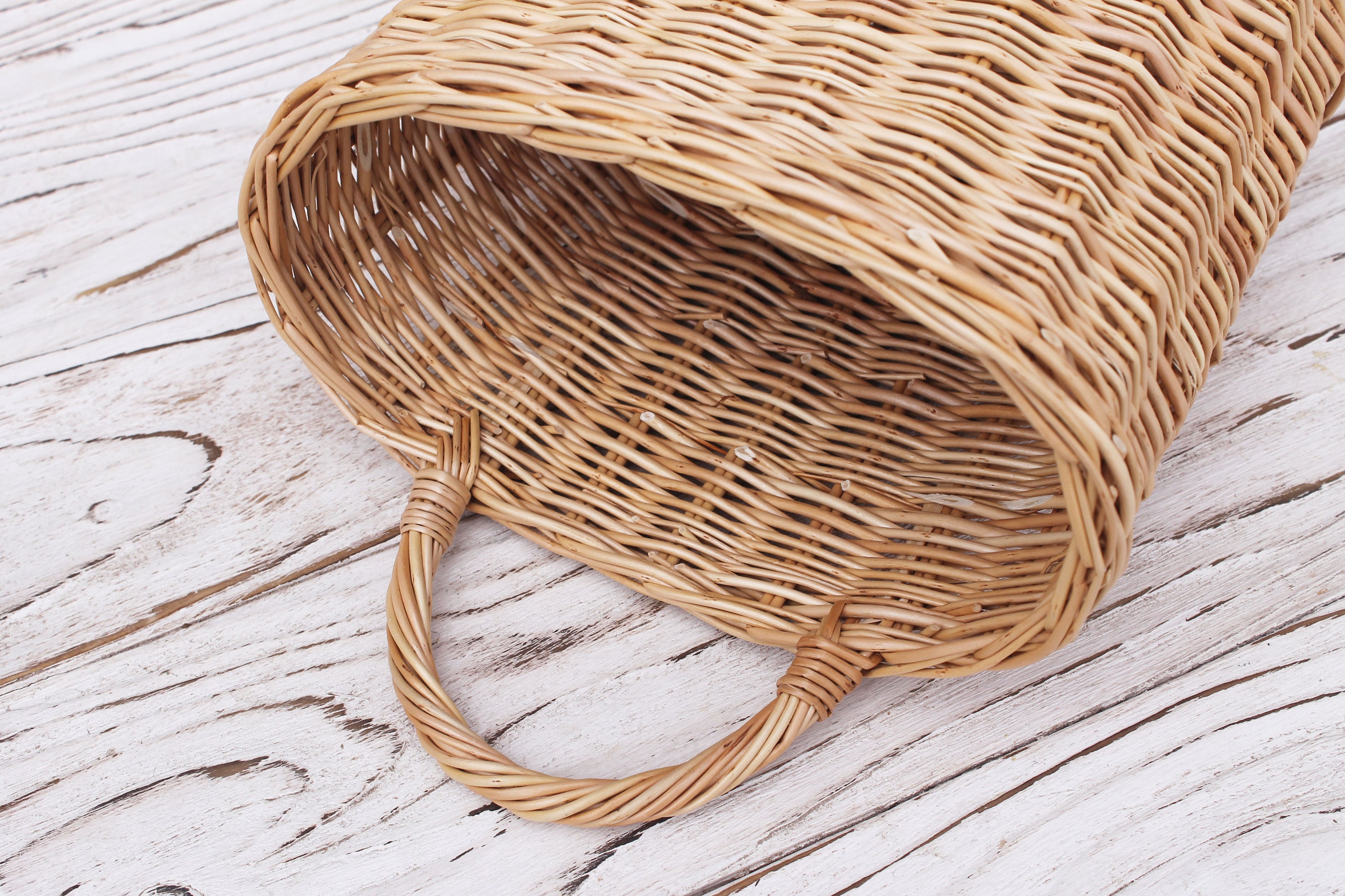Wicker Hanging Basket Mail Basket for Wall Woven Flower Door Basket - Etsy
