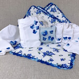 Welcome Baby Boy Set, Hospital Baby Homecoming, Vintage Style Baby ...