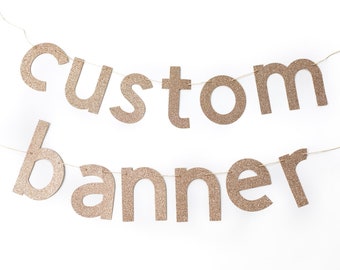 Wedding Date Banner - Etsy