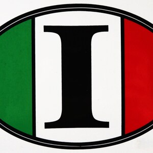 Flag Italy Decal Sticker - Etsy