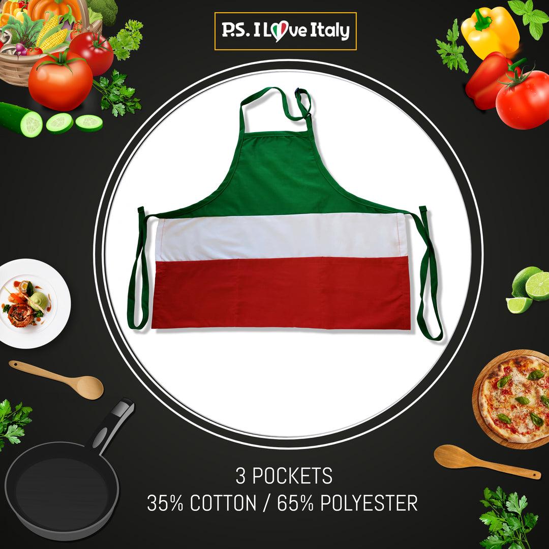 Italian Flag 3 Pocket Italian Apron - Etsy