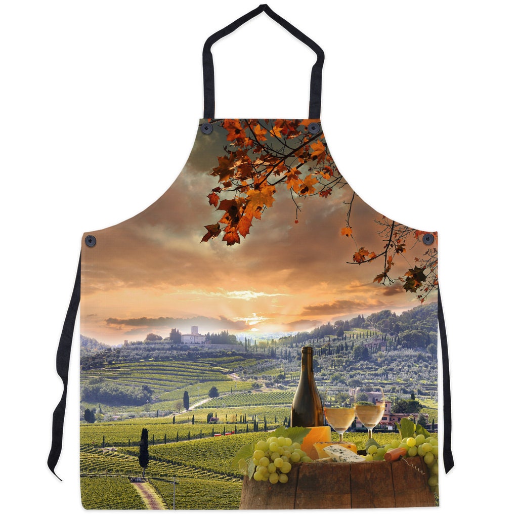 Chianti Tuscany Apron - Etsy