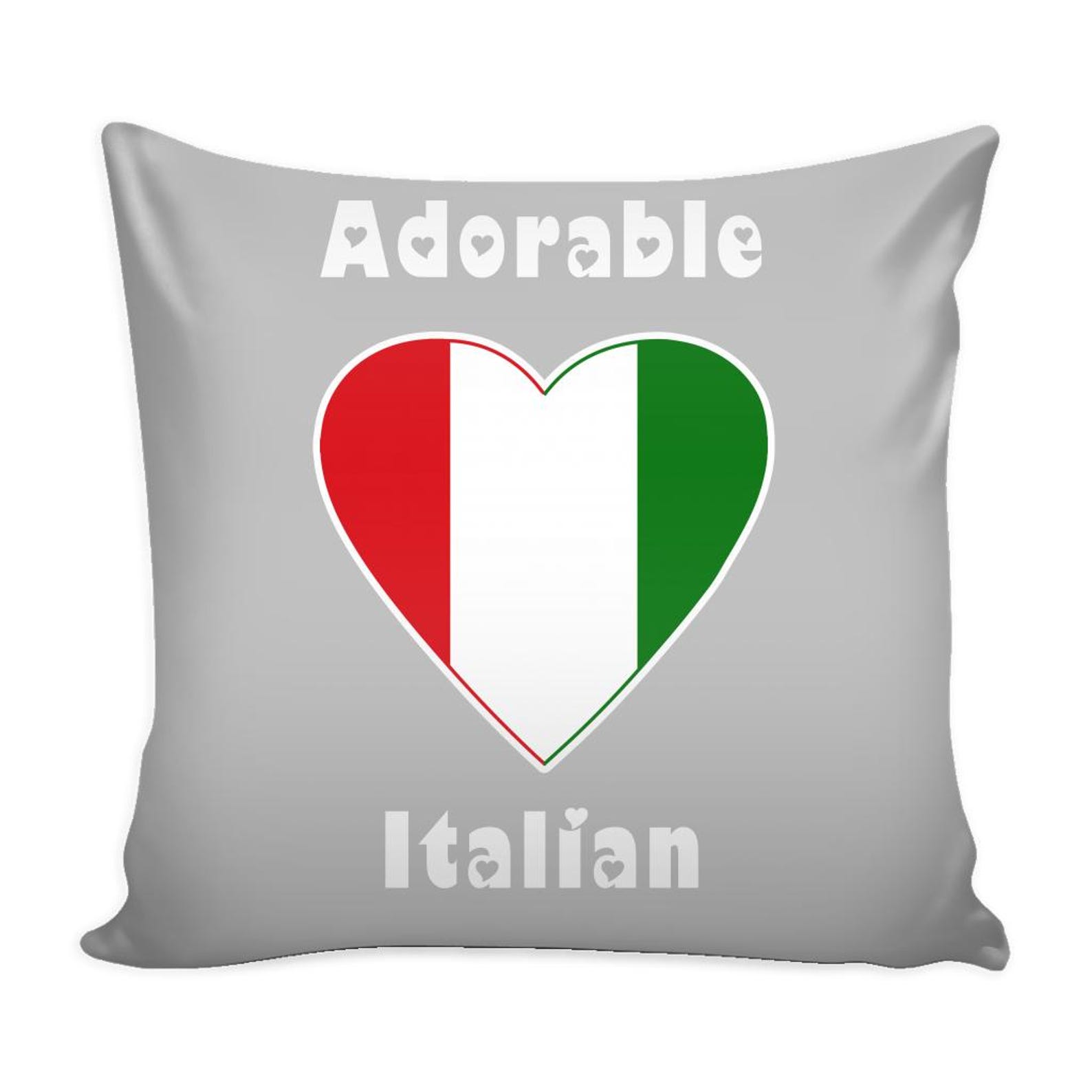 Adorable Italian Decorative Pillow Set With Pillow Insert and Cover - Etsy