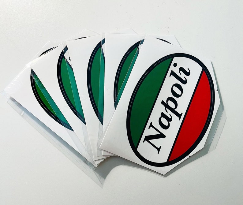 Napoli Italy Decal Sticker - Etsy
