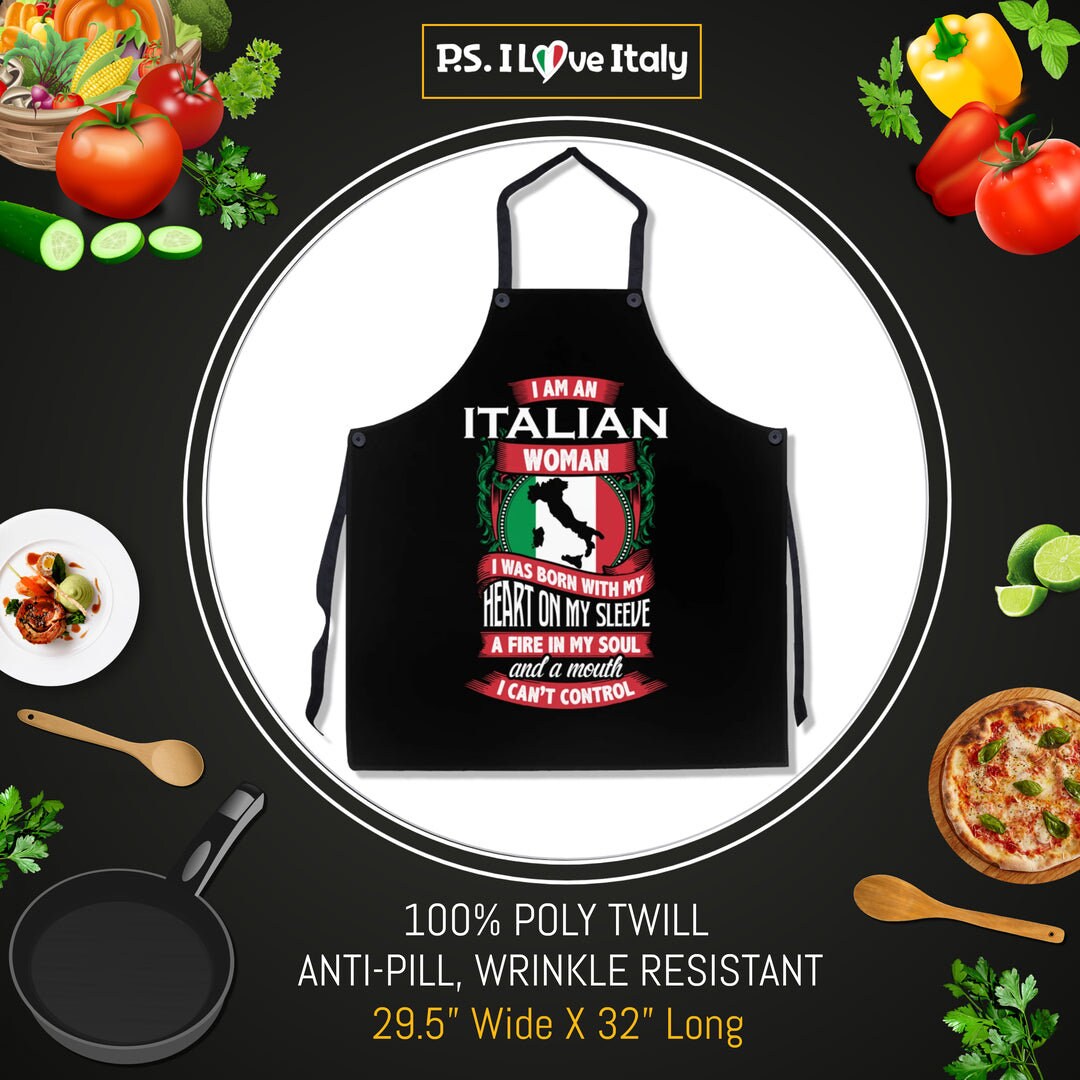 Italian Woman Apron - Etsy