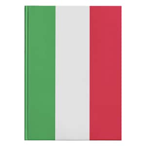 Italian Flag Hardcover Journal - Etsy